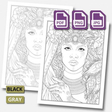 Pack 5 coloring pages - Pack 15